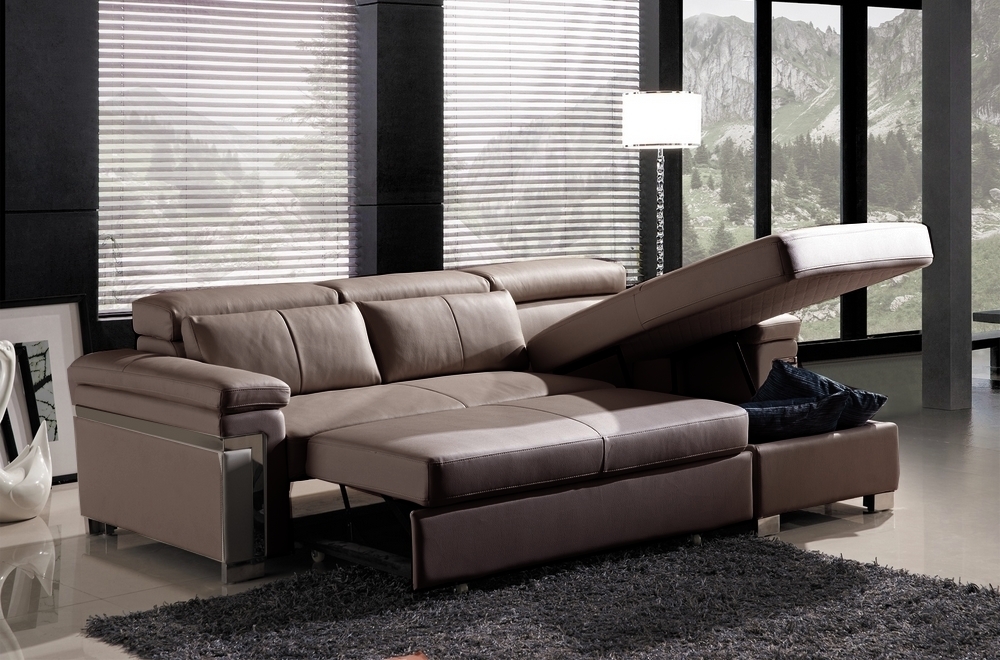 Canap Angle Convertible Cuir