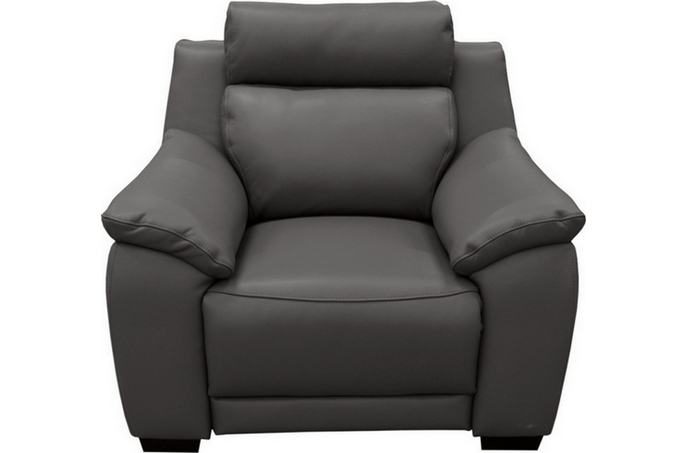 Fauteuil 1 place avec 1 relax en 100% tout cuir épais luxe italien ...